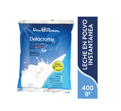 Leche Dos Pinos Deslactosada En Polvo Delactomy - 400 gr – Mi Patria
