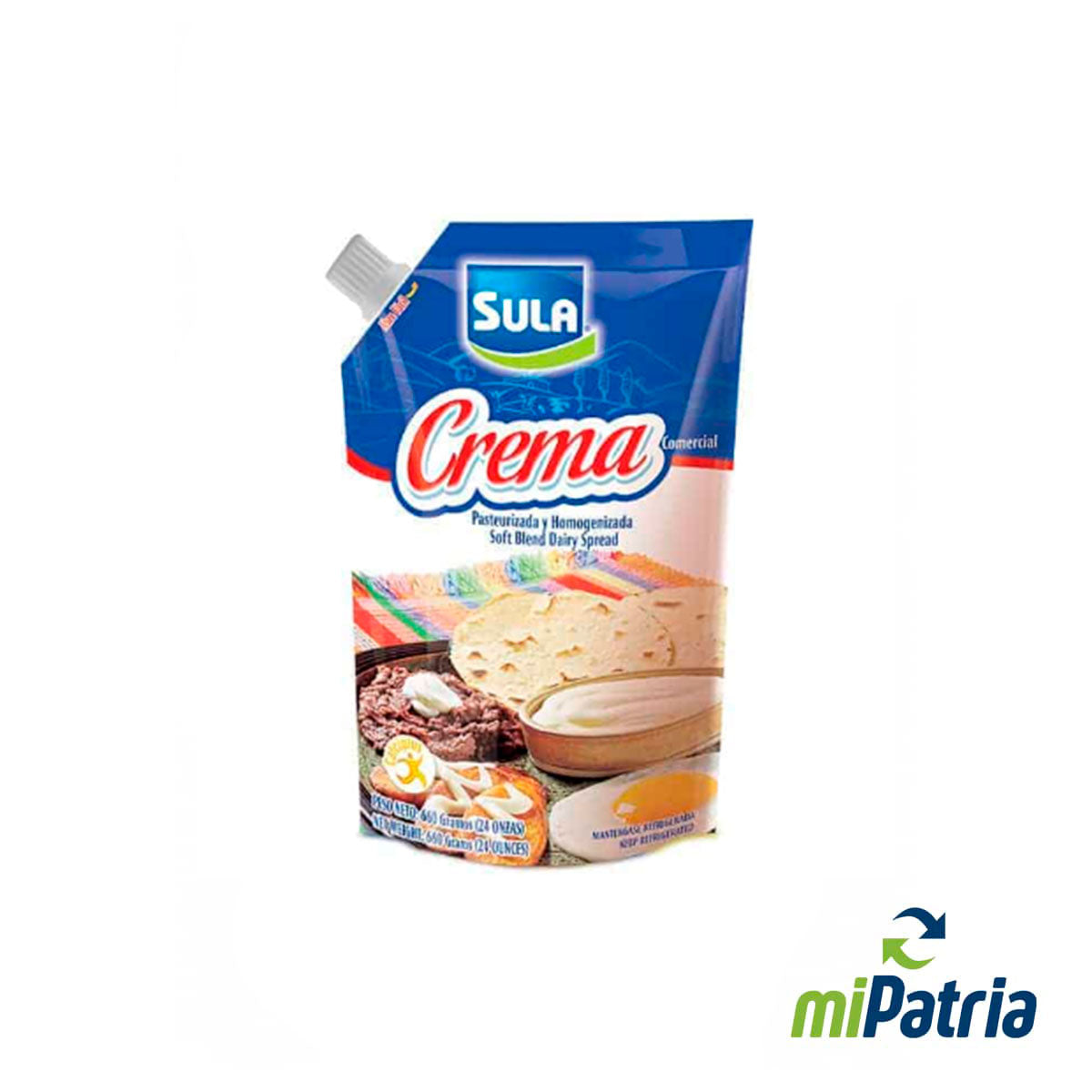 SULA CREMA DOY PACK 660G – Mi Patria