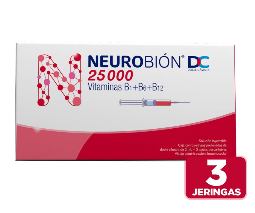NEUROBION DC 25,000 AMP (3 PACK) USA – Mi Patria