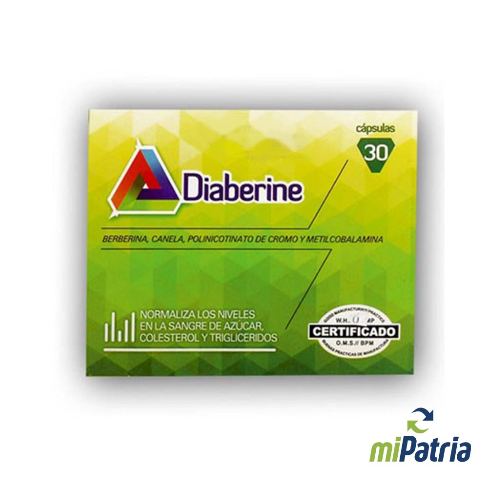 DIABERINE SOFGELS X 30 CAP USA – Mi Patria