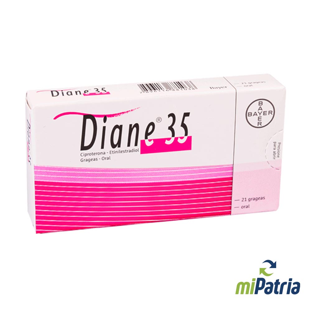 DIANE 35 MG X 21 TAB USA – Mi Patria