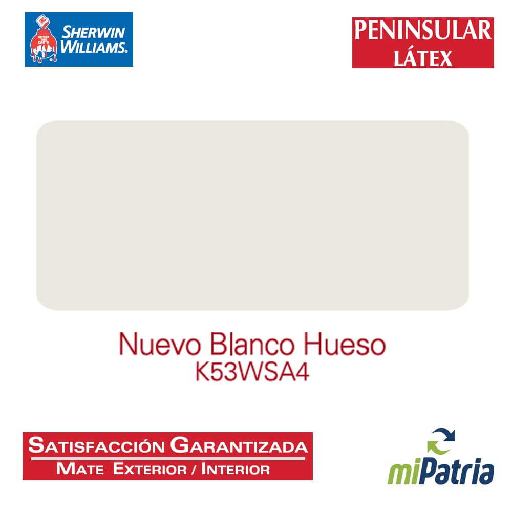 Color De Pintura Blanco Roto Sherwin Williams Acabados & Pinturas
