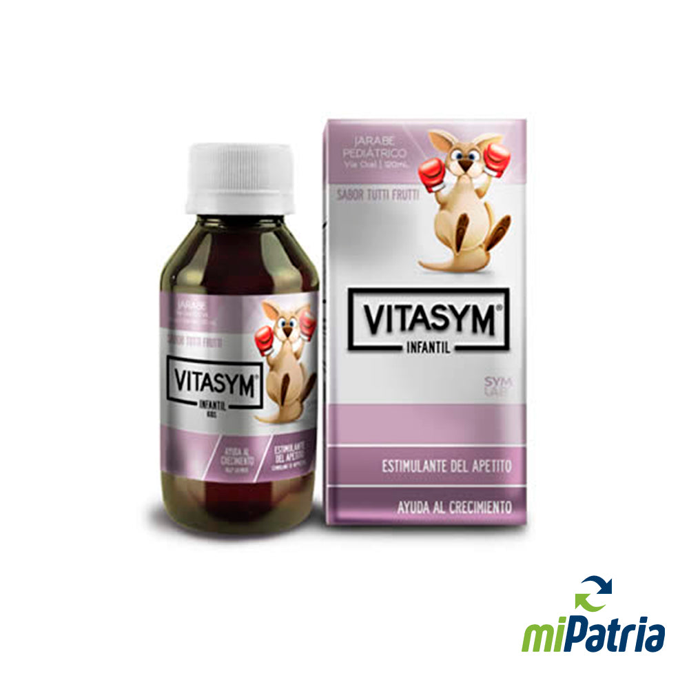 VITASYM JARABE INFANTIL X 120 ML – Mi Patria