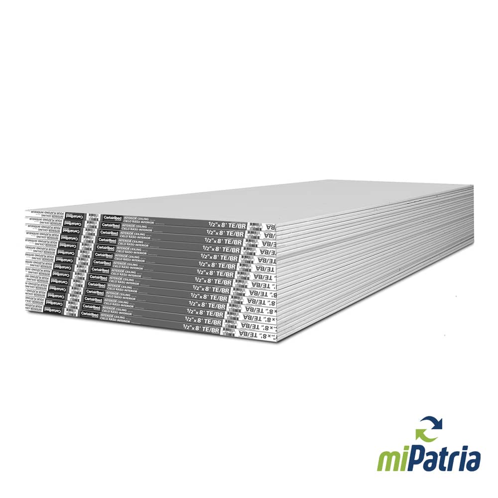 Tabla yeso interior – Mi Patria
